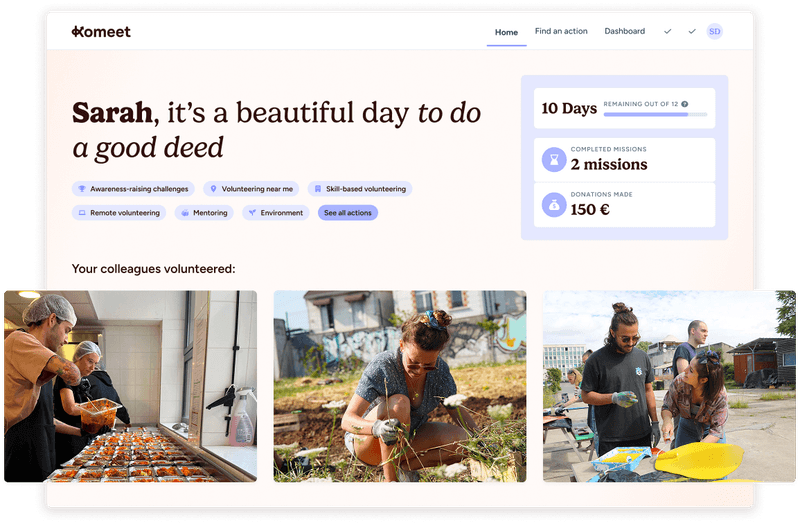 Turning your commitments into impact | Komeet